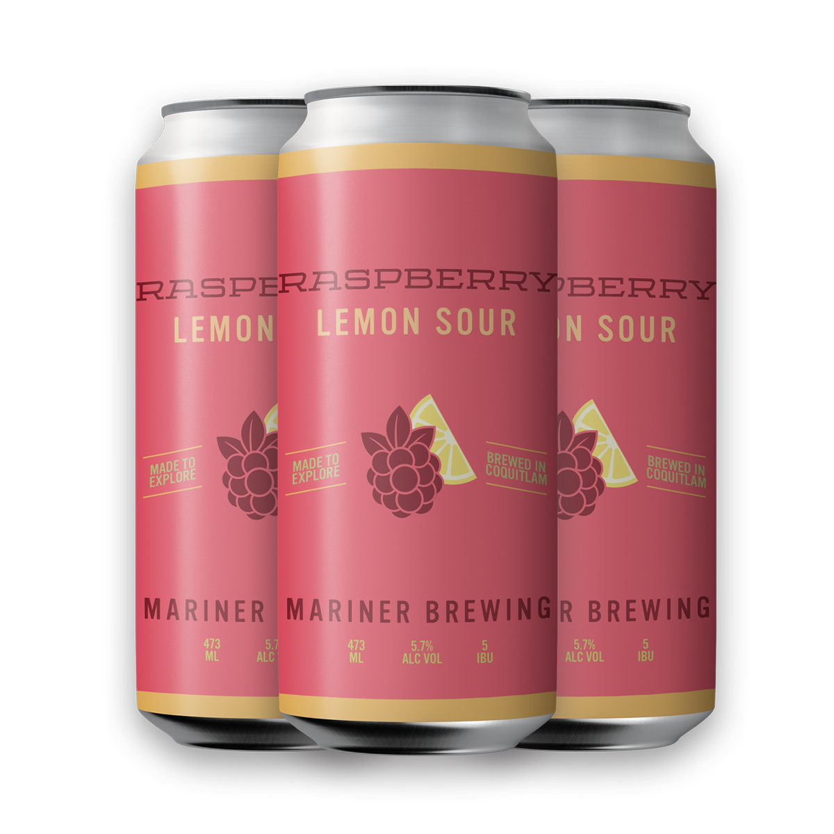 Mariner Brewing Raspberry Lemon Sour – tagliquorstores.com