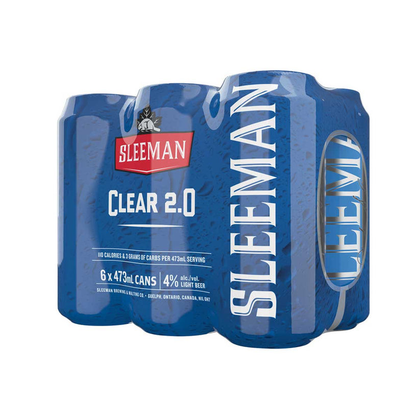 Tag Liquor Stores Delivery BC - Sleeman Clear 2.0 6 Pack Cans ...