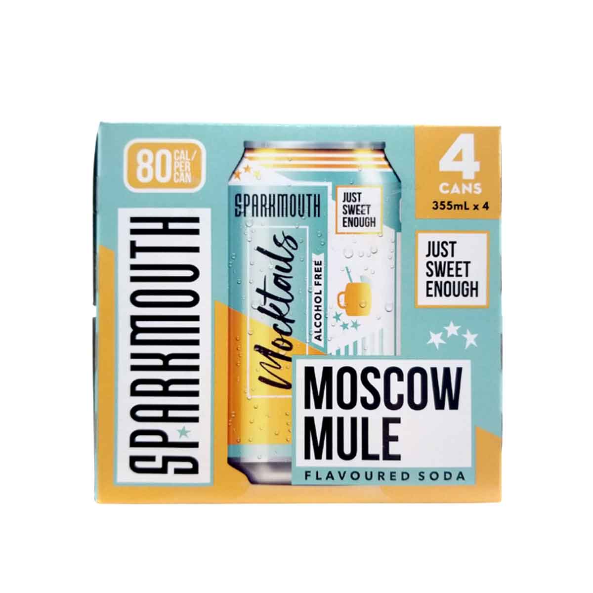 Tag Liquor Stores Delivery BC - Sparkmouth Mocktails Moscow Mule 4 Pack ...